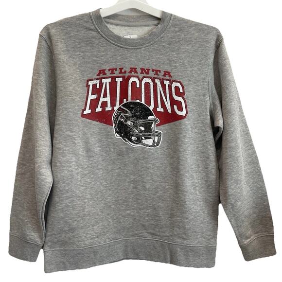 NFL | Sweaters | Atlanta Falcons Crew Neck Sweatshirt Gray Newnfl Team ...